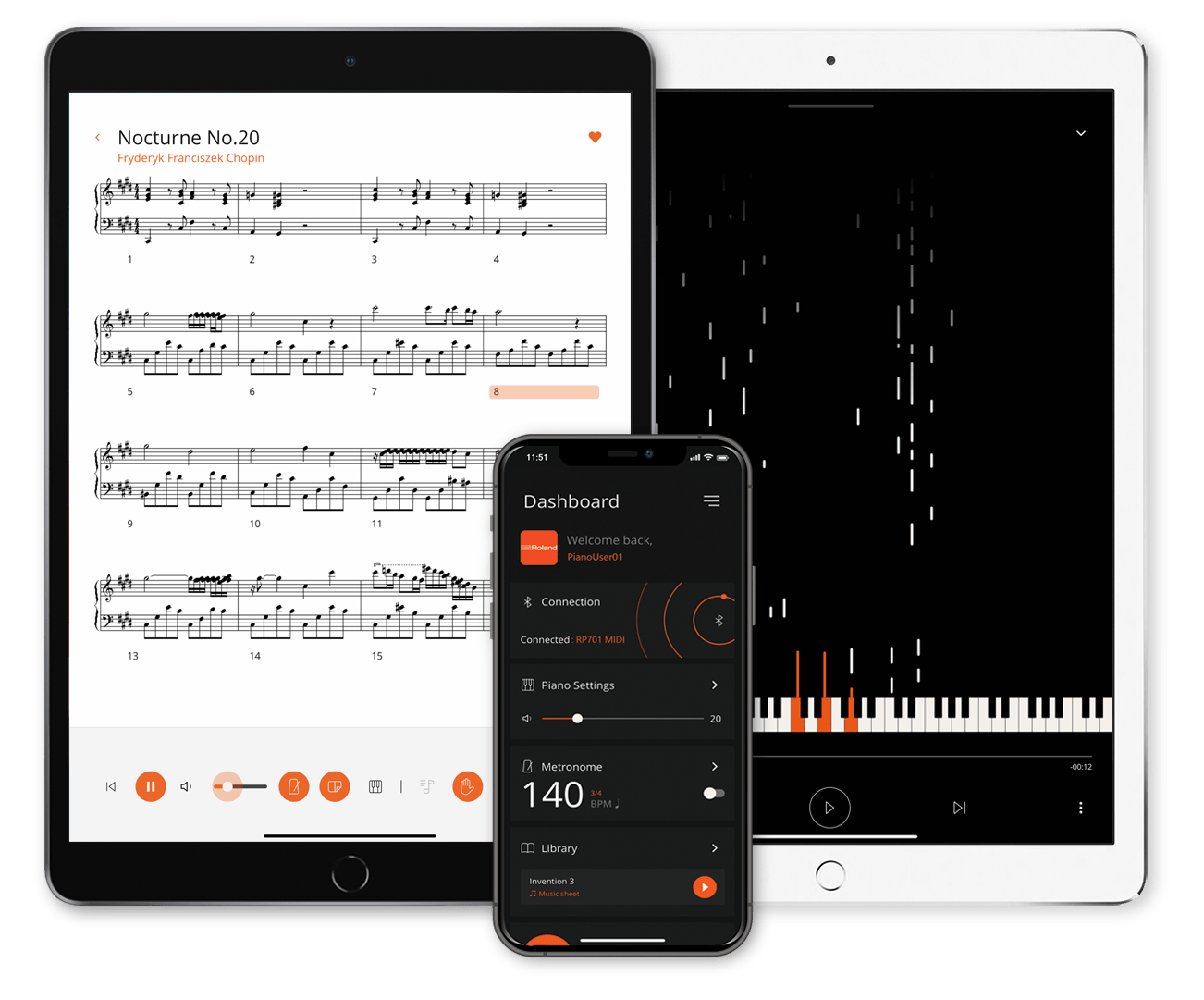[產品介紹] Roland RP107 & F107 手感極佳的入門款電鋼琴！兩款有什麼差異？值得購買嗎？ - 繆思樂器